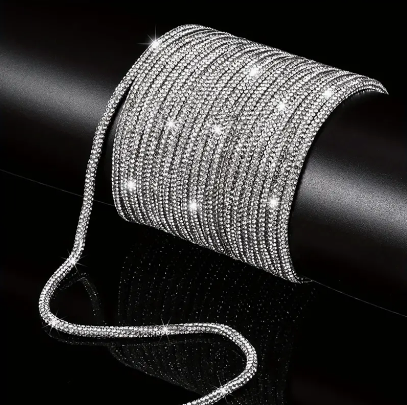 Diamante (Pearl) - Chain – www.jimmybuttons.com.au
