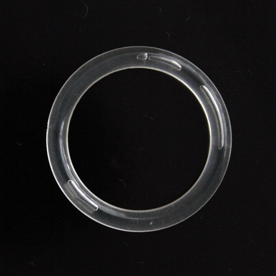 Acylic Clear Round ring – www.jimmybuttons.com.au
