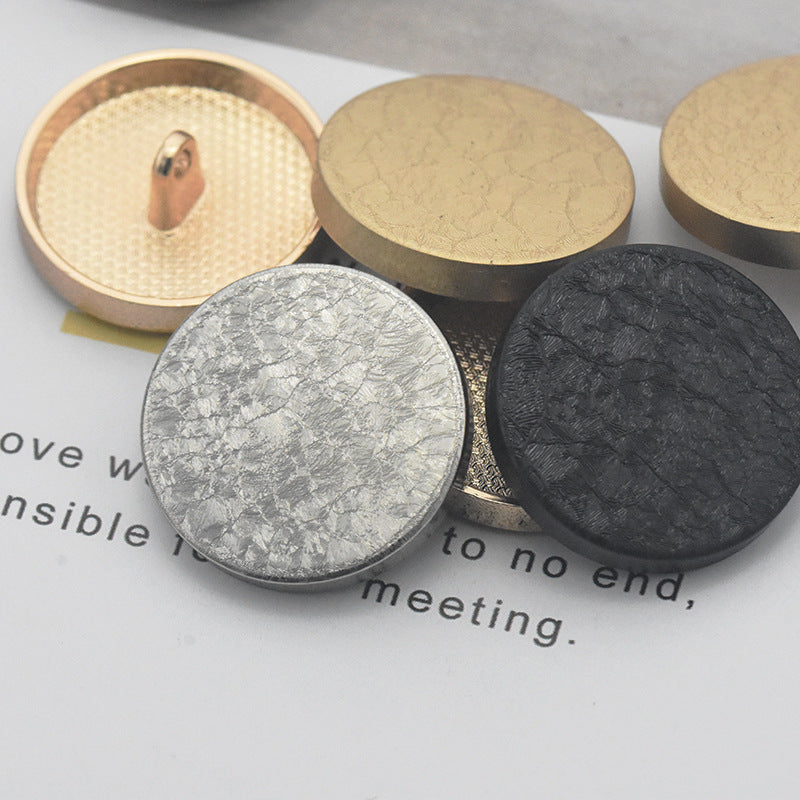 Metal Turtle cracking pattern button – www.jimmybuttons.com.au