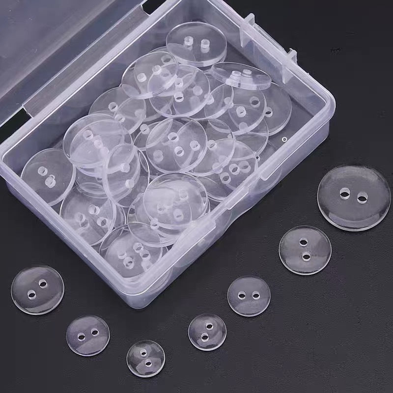 Clear Jigger buttons – www.jimmybuttons.com.au