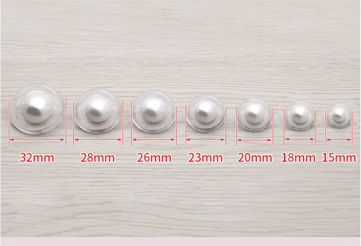 Bubble pearl shank buttons – www.jimmybuttons.com.au