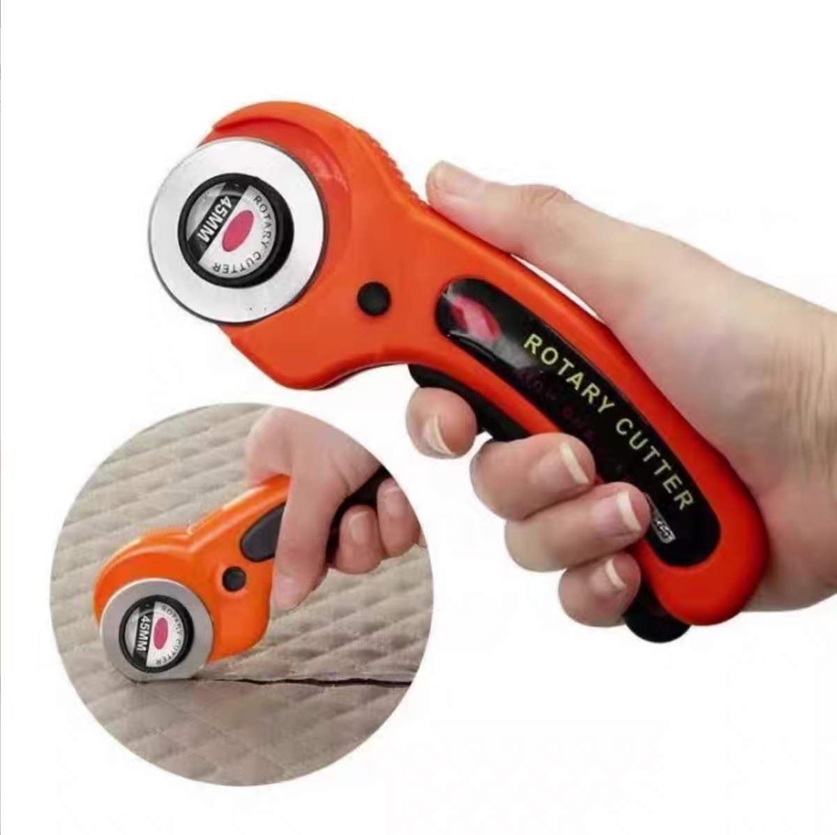 45mmManual Rotary Fabric Cutter – www.jimmybuttons.com.au