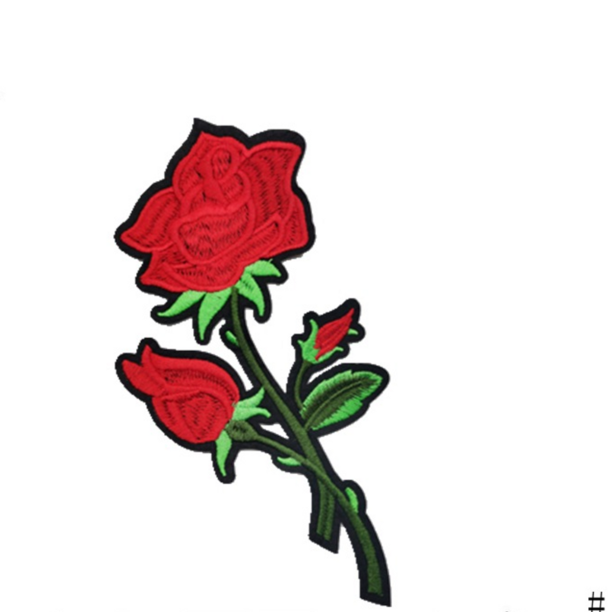 Emb patches - Flower（Iron on） – www.jimmybuttons.com.au