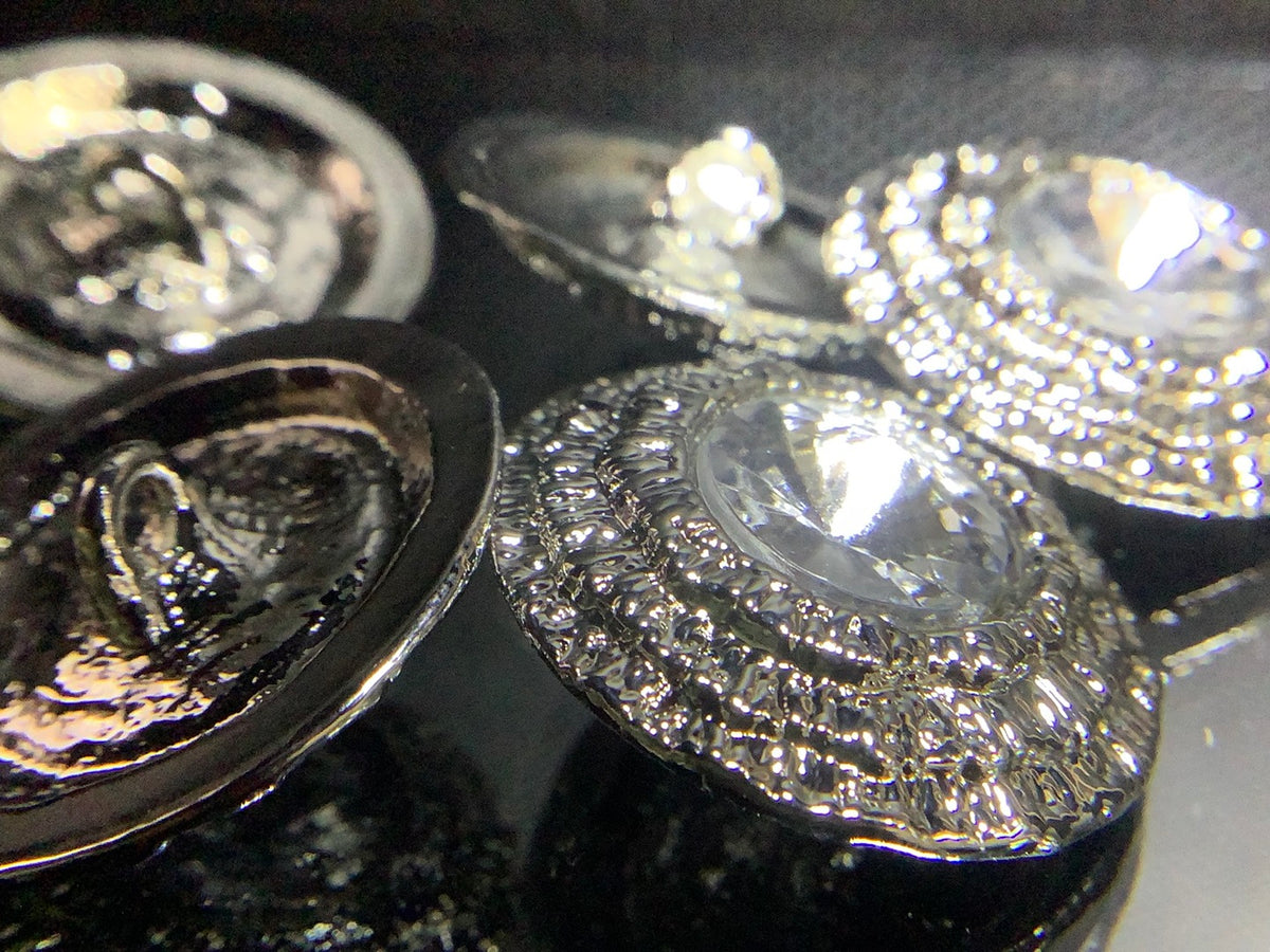 Crystal shank buttons – www.jimmybuttons.com.au