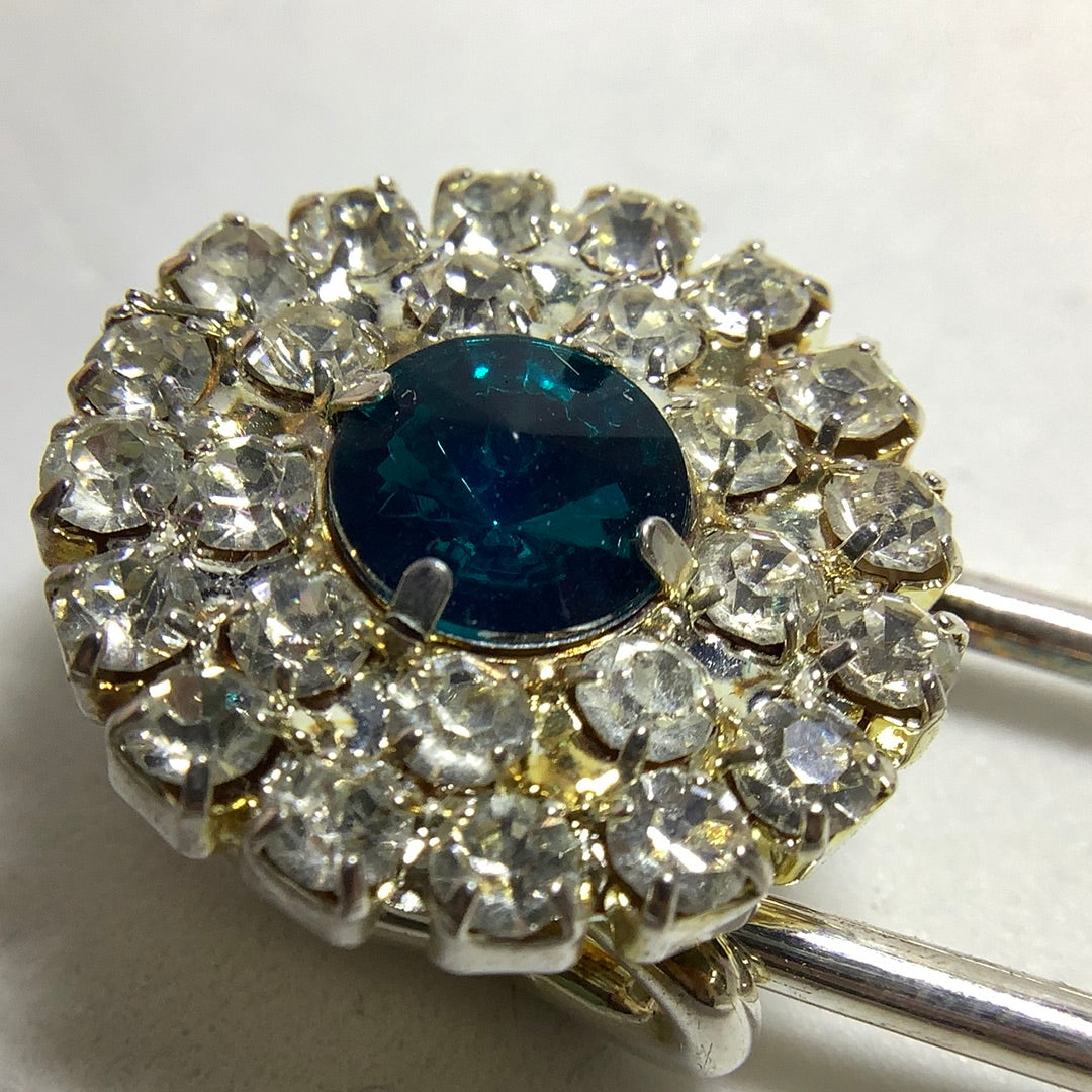 Safety Rhinestone Pins -Bouquet Pins, Bridal Bouquet Pins, Kilt Pin, B ...