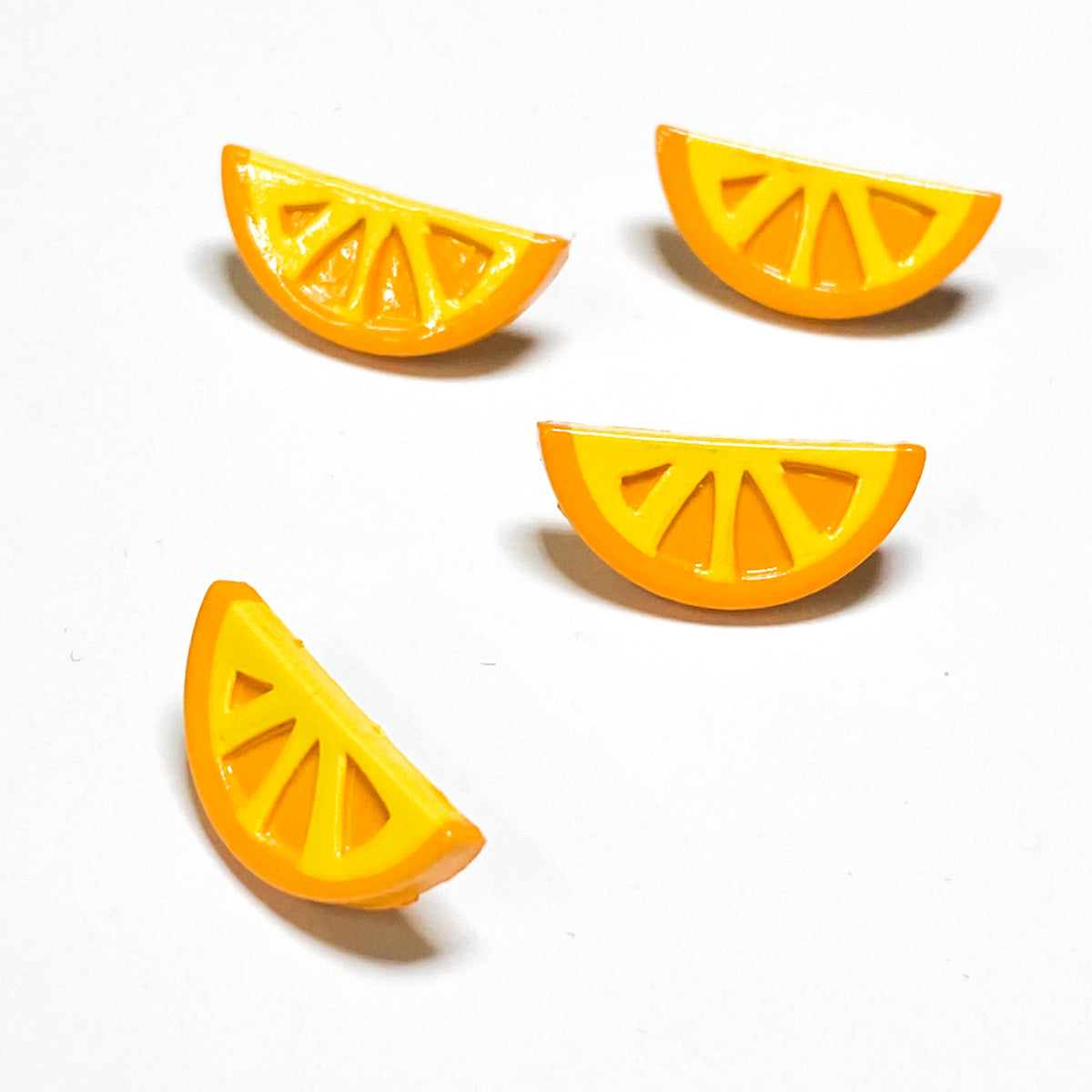 Orange Slice Button – www.jimmybuttons.com.au