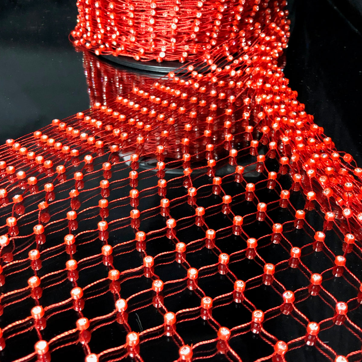 Crystal Netting in 3 Colour Ways – www.jimmybuttons.com.au