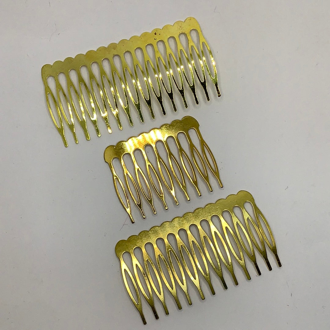 Metal Combs - Gold – www.jimmybuttons.com.au